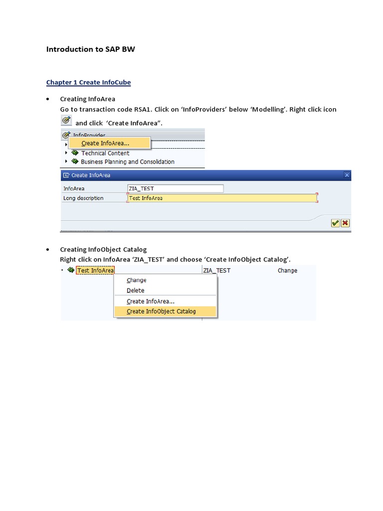 Introduction To SAP BW | PDF | Icon (Computing) | Dimension