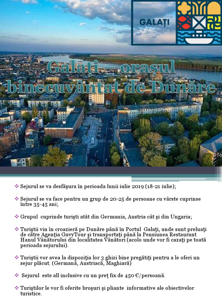 Prezentare Orasul Galati | PDF