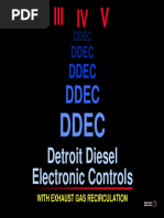 Ddec Master 2000 Current4-6 | PDF | Fuel Economy In Automobiles | Fuel Injection