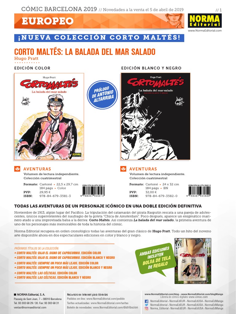 Novedades Norma Comic Barcelona 2019 | PDF | Cómics