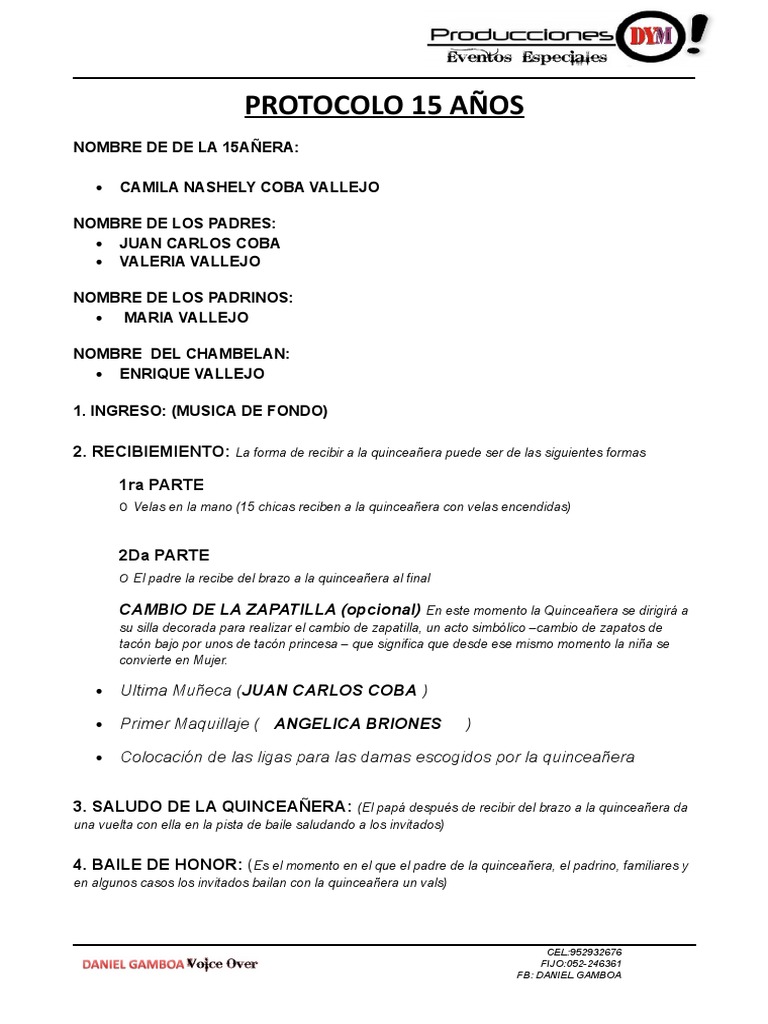 Programa de 15 Anos | PDF | Ocio