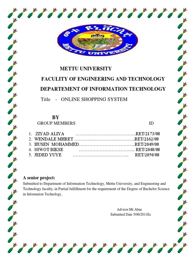Mettu University Online Shopping | PDF | Online Shopping | Use Case