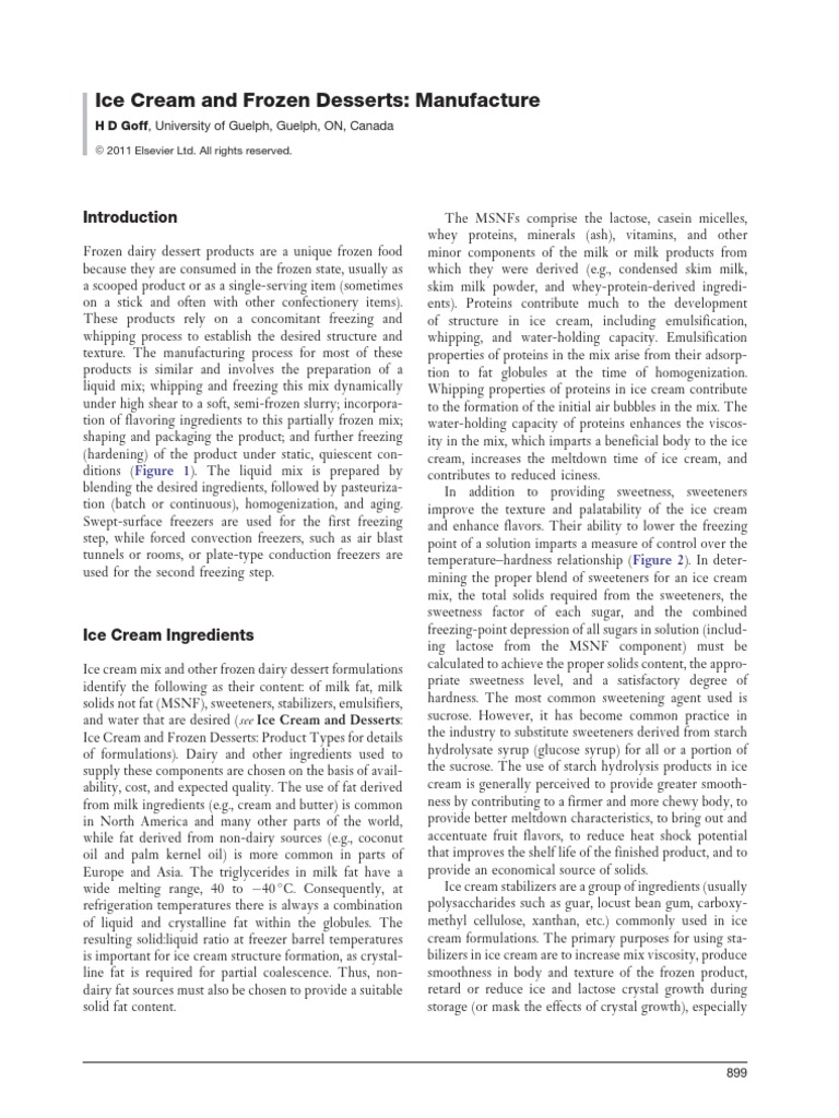 Ice Cream | PDF | Ice Cream | Ice