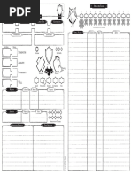 SotDL Character Sheet (Detailed) PDF | PDF | Tabletop Games | Role ...