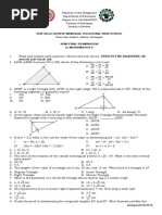 Math 4-Q4-Module-1 | PDF | Area | Rectangle