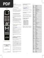¿Cómo Programar El Control Remoto Universal Mitzu Mrc-Uni6 - Códigos para Control Remoto ...
