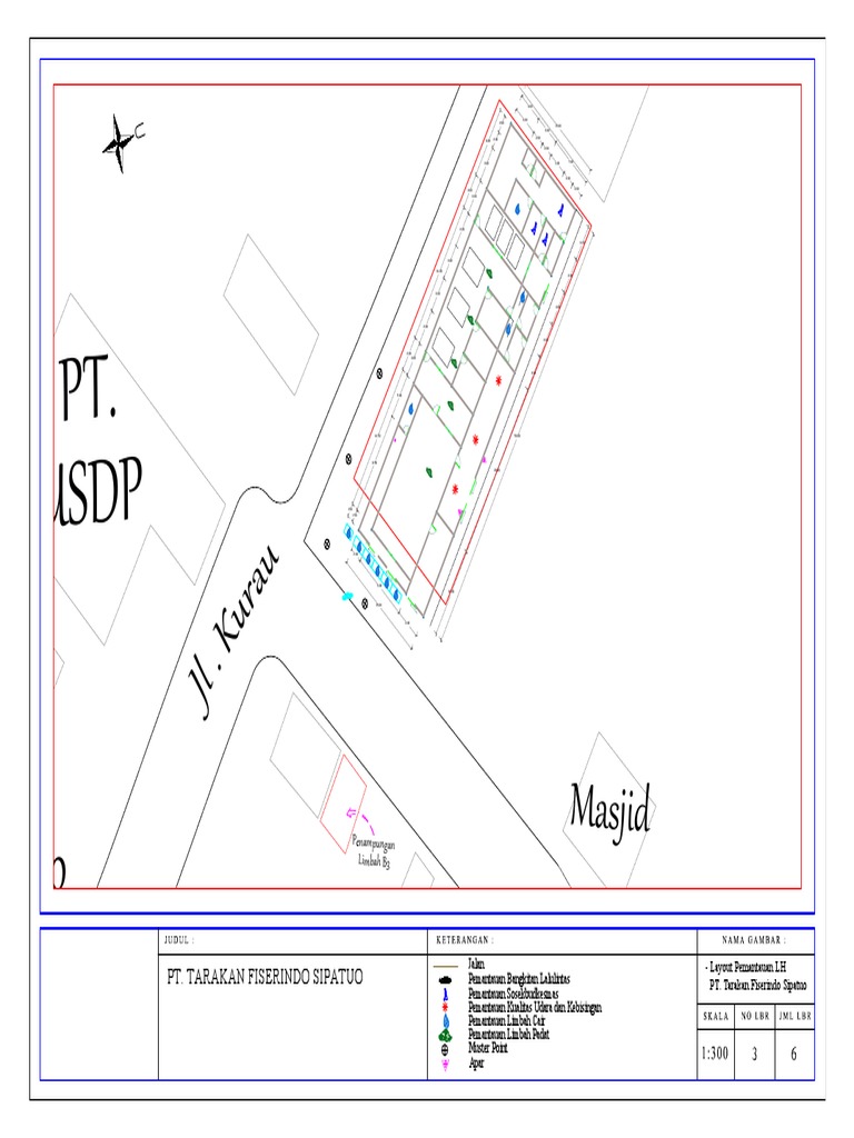 Gambar Pabrik Tarakan Fiserindo Sipatuo-Layout1 | PDF