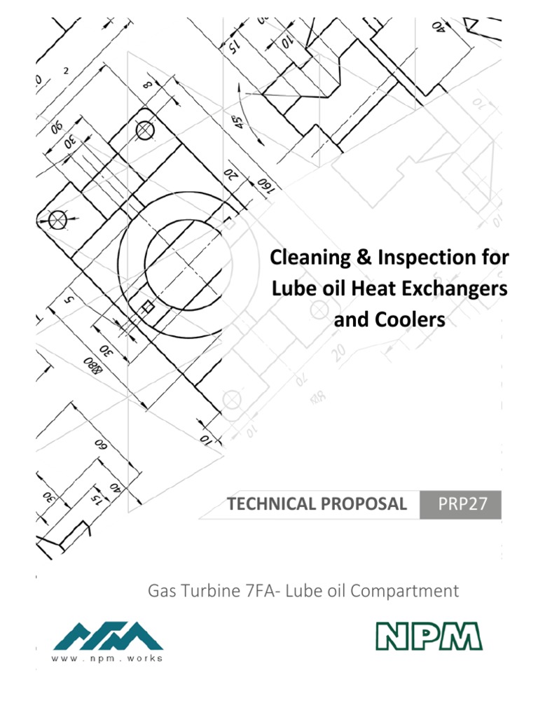 Cleaning & Inspection For Lube Oil Heat Exchangers and Coolers | PDF ...