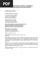 Immaculate Conception Novena - Tagalog | PDF