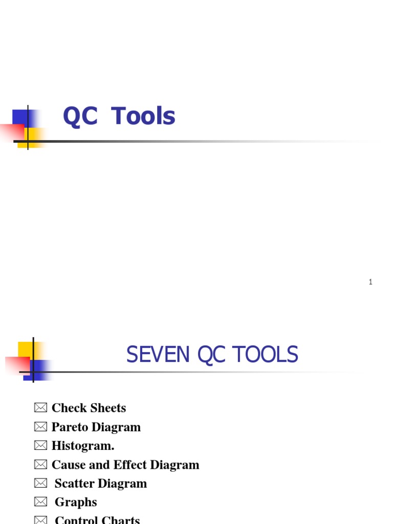 7QC Tools | PDF | Correlation And Dependence | Variance