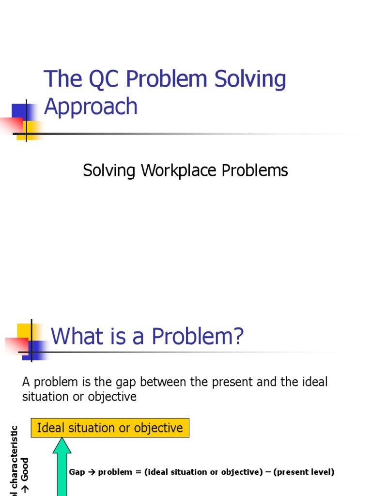 The QC Problem Solving Approach | PDF | Causality | Sales