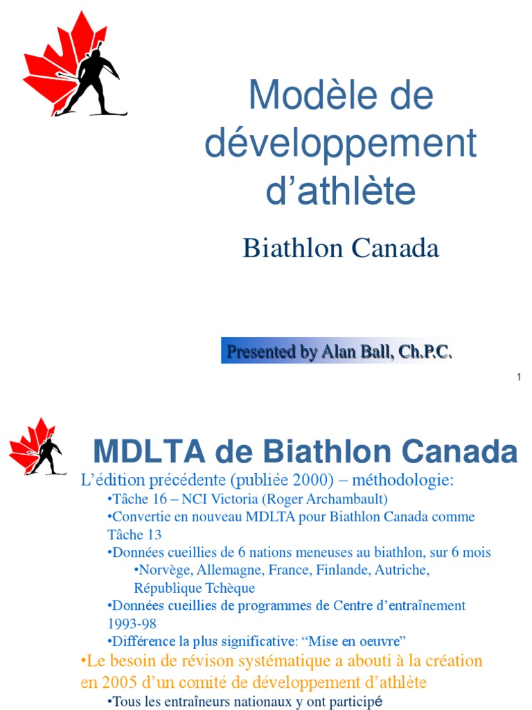 Modèle de Développement D'athlète | PDF | Athlétisme | Des sports