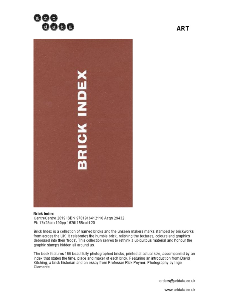 Brick Index | PDF