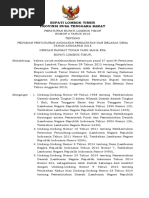 Perbup 2025 - Pedoman Penyusunan APB Desa 2026 | PDF