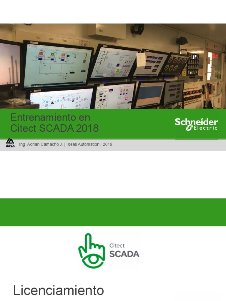 Presentación Citect Scada 2016 | PDF | Scada | Grupo de computadoras