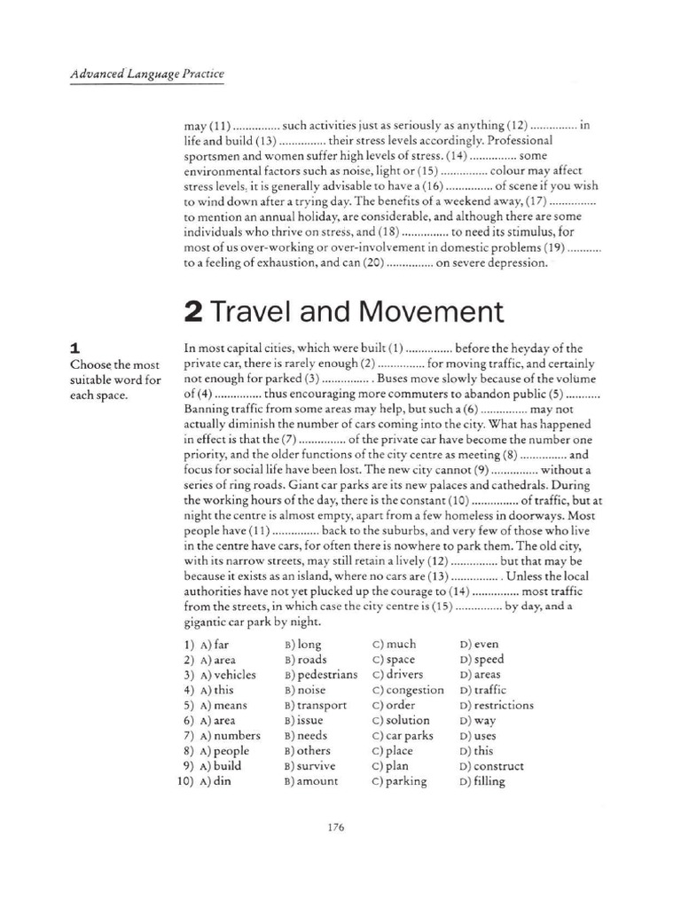 Homework 2 Travel and Movement PDF | PDF
