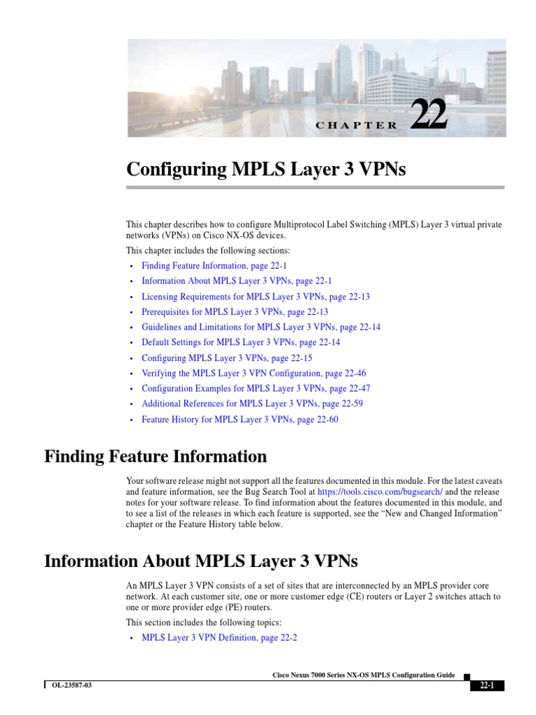 Nexus VPN l3vpn Configuration Guide | PDF | Virtual Private Network ...
