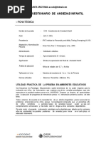 Cuestionario de Depresion Infantil (CDI) | PDF