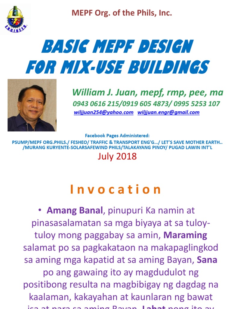 Basic Mepf Design For A Mix-Use BLDG PDF | PDF | Natural Gas | Fire ...