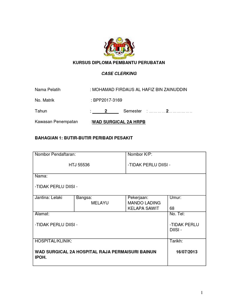 Kursus Diploma Pembantu Perubatan | PDF