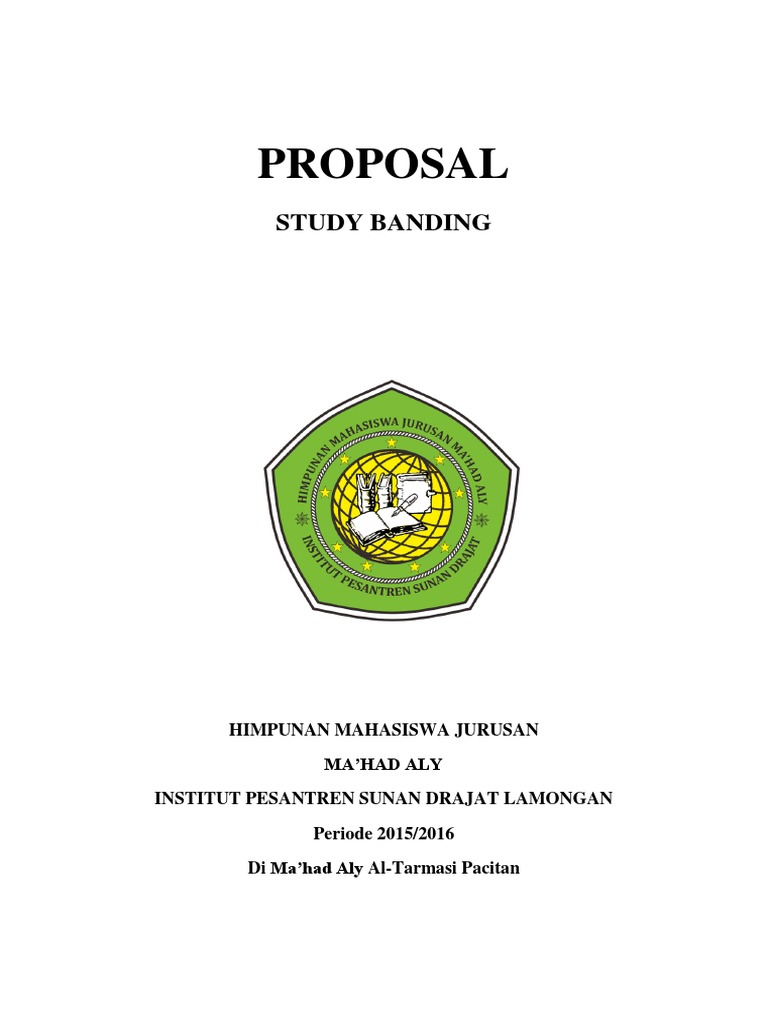 Proposal Study Banding Ma'had Aly 2016 | PDF | Karier & Perkembangan | Ilmu Sosial
