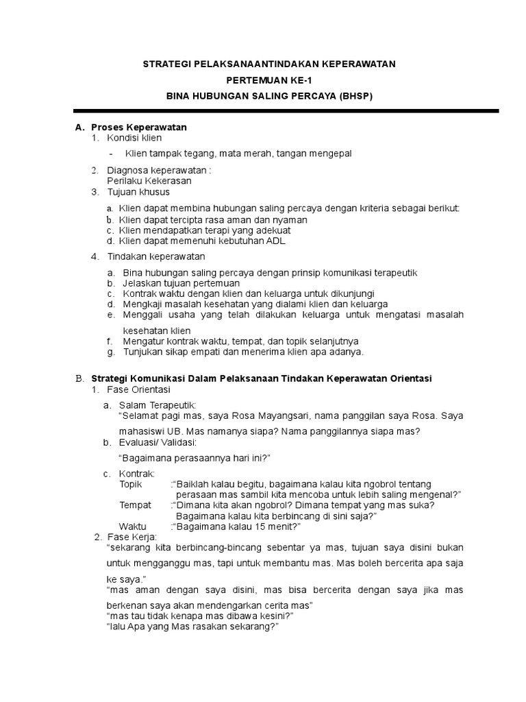 SPTK Hari 1 BHSP RPK | PDF