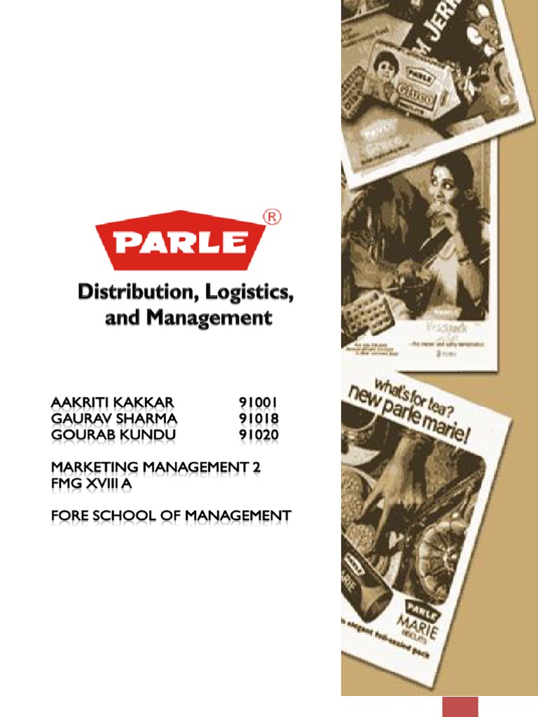 Parle G - Sales and Distribution | PDF | Retail | Logistics