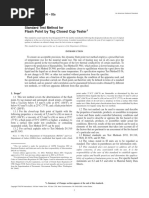 Astm D56 | PDF | Viscosity | Physical Chemistry