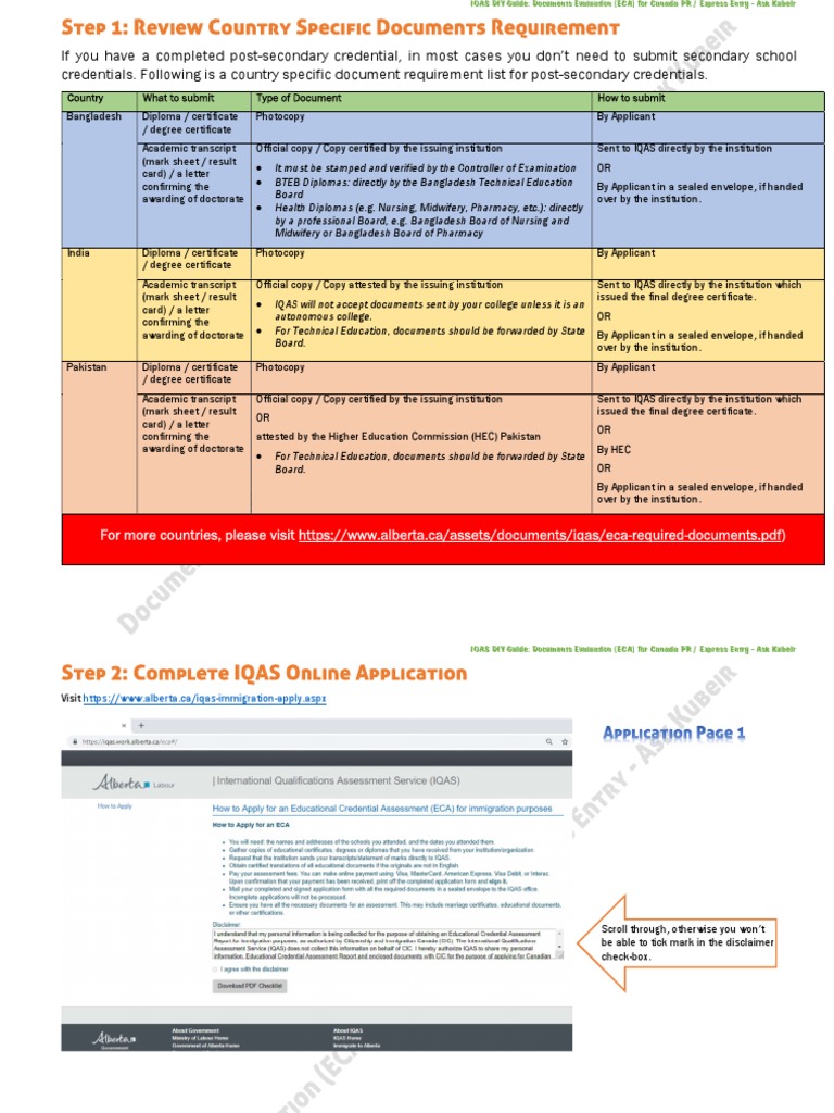 IQAS ECA guide | Diploma | Credential