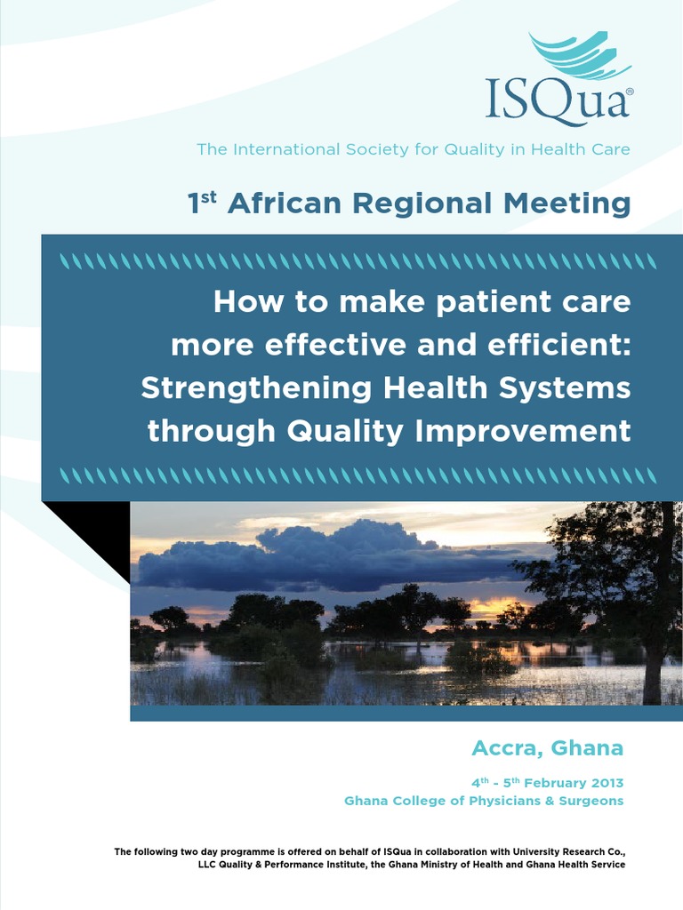 Ghana Programme | PDF | Patient Safety | Health Care