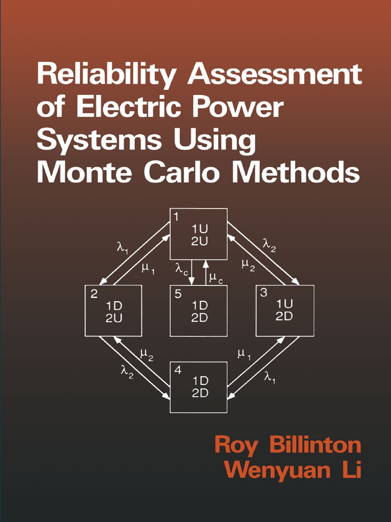 Reliability Assessment of Electric Power Systems Using Monte Carlo Methods PDF | PDF ...