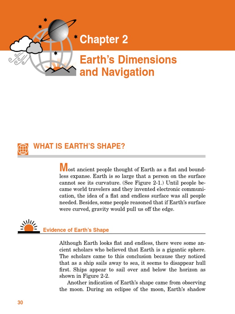 Chapter2 PDF | PDF | Longitude | Atmosphere Of Earth