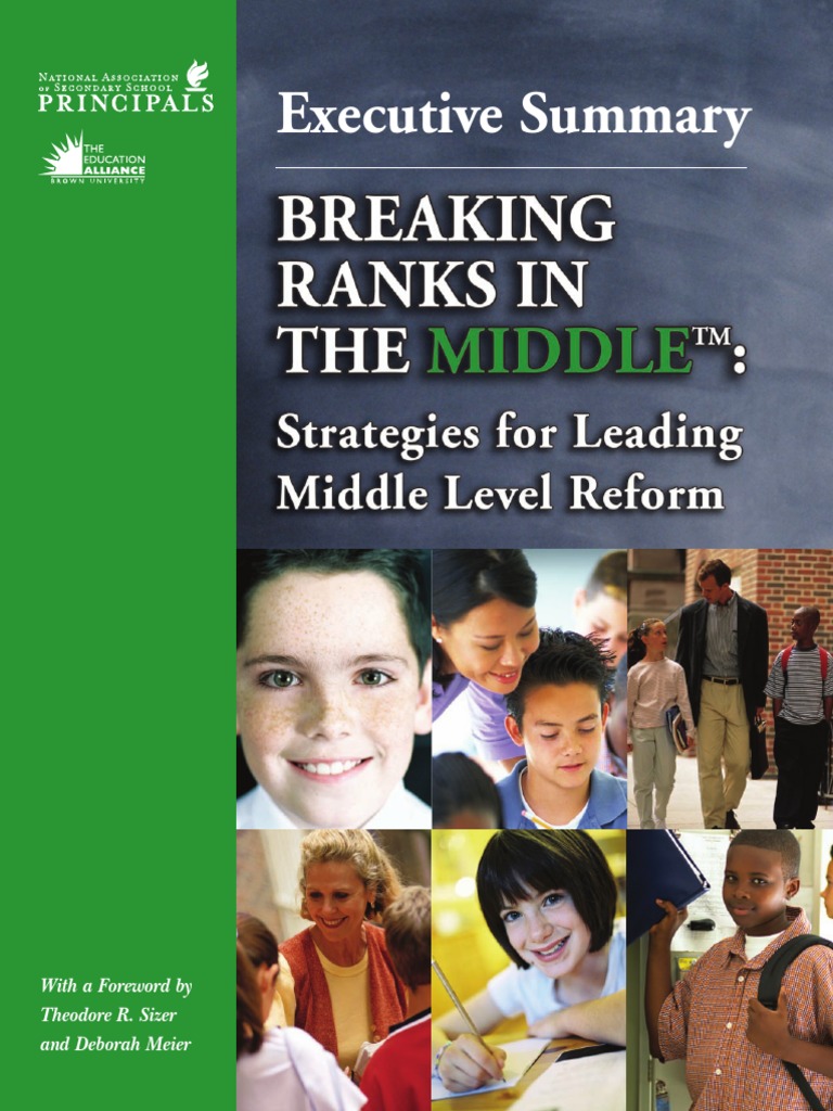 Executive Summary: With A Foreword by Theodore R. Sizer and Deborah Meier | PDF | Curriculum ...