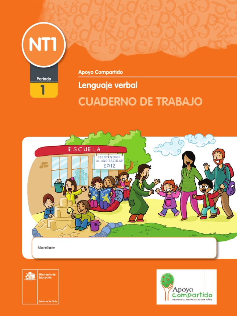 NT1 Cuaderno de Trabajo - Lenguaje verbal.pdf | Educación avanzada | Crecimiento personal
