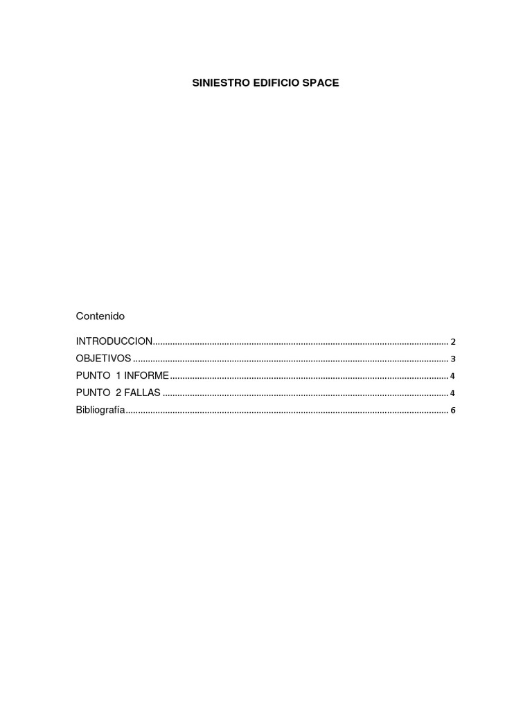 Edificio Space v. Final | PDF | Falla (geología) | Fundación (Ingeniería)