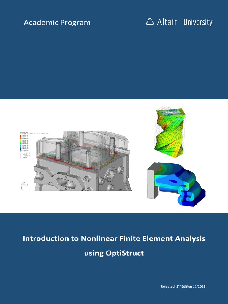 Nonlinear FEA PDF | PDF | Deformation (Engineering) | Elasticity (Physics)