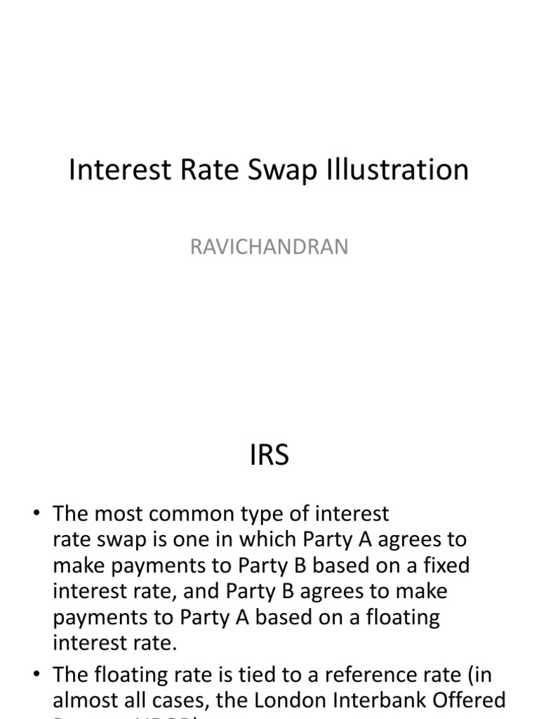 Interest Rate Swap Illustration | PDF | Interest Rate Swap | Swap (Finance)