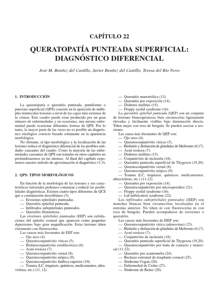 Diagnóstico y Tratamiento de QPS | PDF | Oftalmología | Enfermedades y trastornos