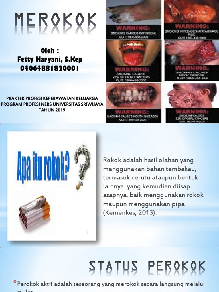 Bahaya Merokok dan Manfaat Berhenti | PDF