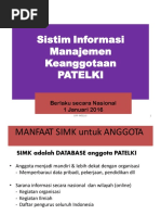 Panduan SIMK PATELKI untuk Anggota | PDF