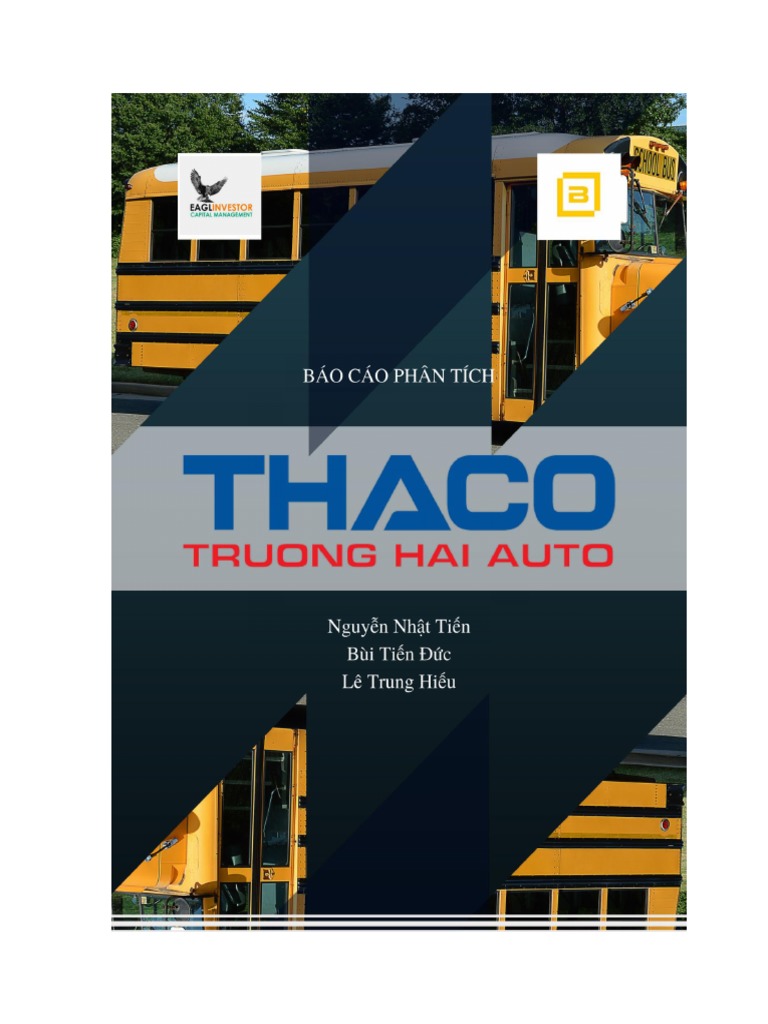 Báo Cáo T NG H P Thaco PDF | PDF