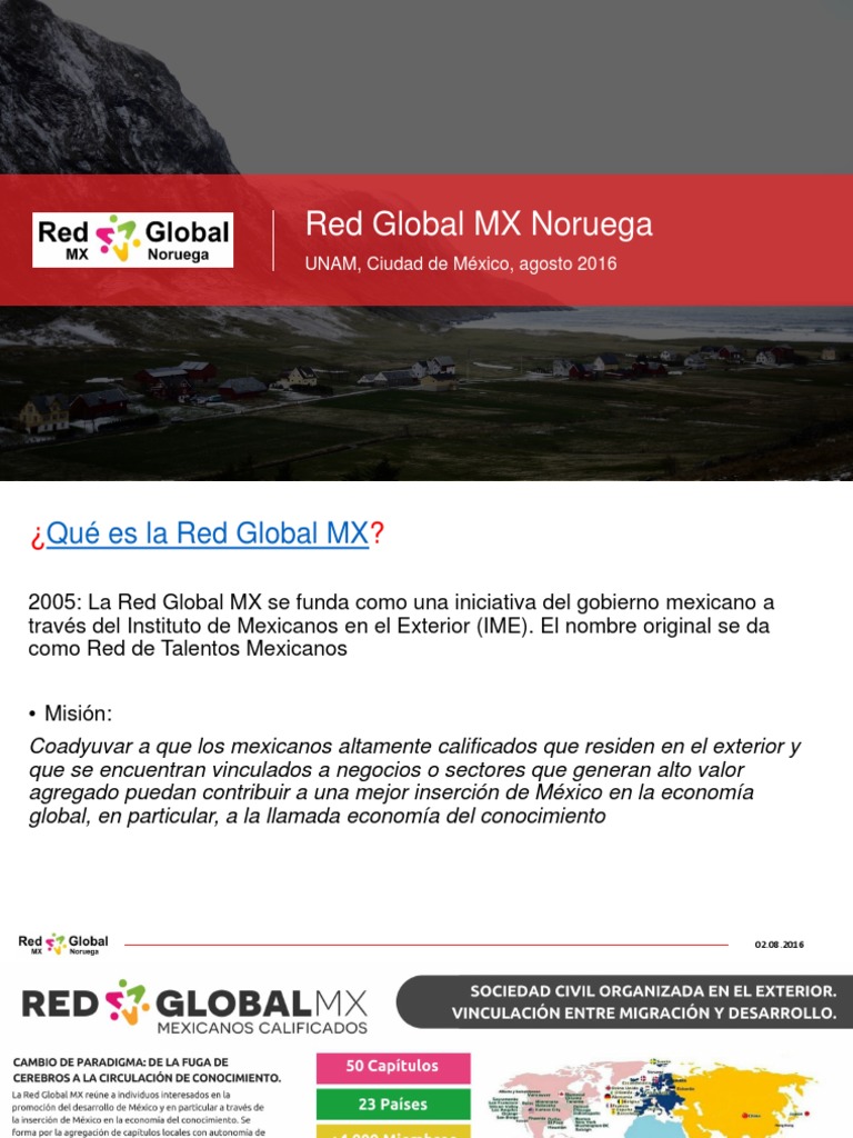 Presentacion Red Global MX | PDF | Noruega | México