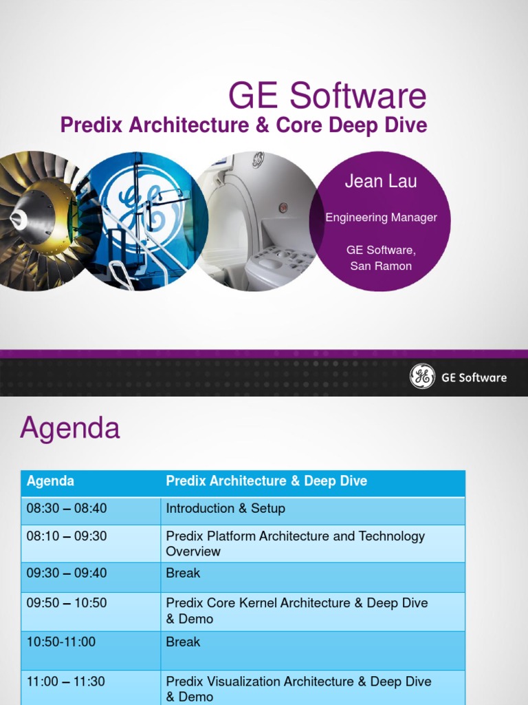 GE Software: Predix Architecture & Core Deep Dive | PDF ...