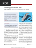 5 W's of Postoperative Fever Explained | PDF | Urinary Tract Infection ...