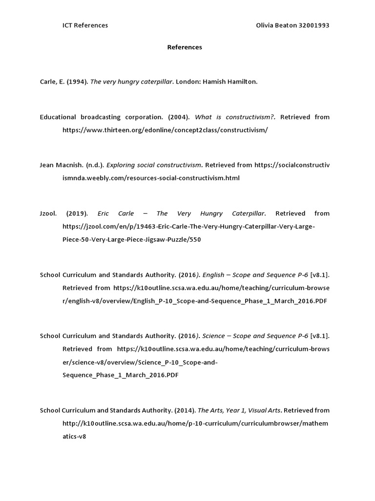Ict References | PDF