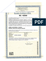 Estate Tax Requirements: BIR Form 1801 Guidelines | PDF | Estate Tax In ...