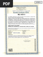 Tax Declaration Sample | PDF | Taxes | Public Finance