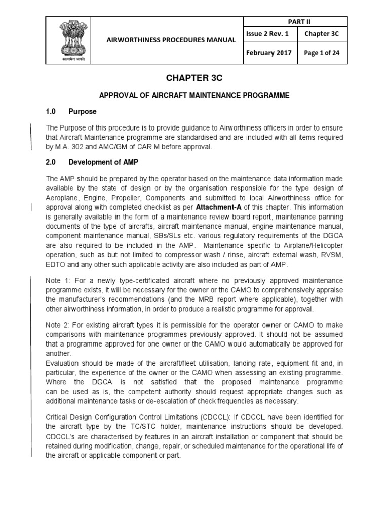 APM - Part 2 Chapter 3C | PDF | Reliability Engineering | Aircraft