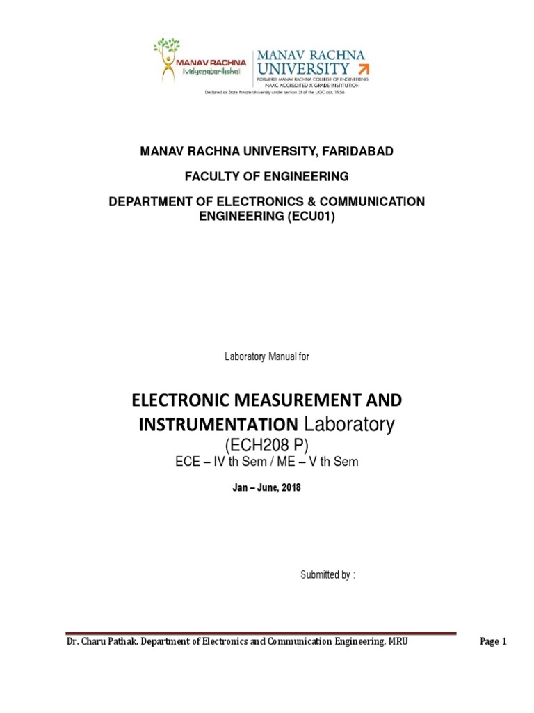 EMI Lab Manual2 | PDF | Phase (Waves) | Amplitude