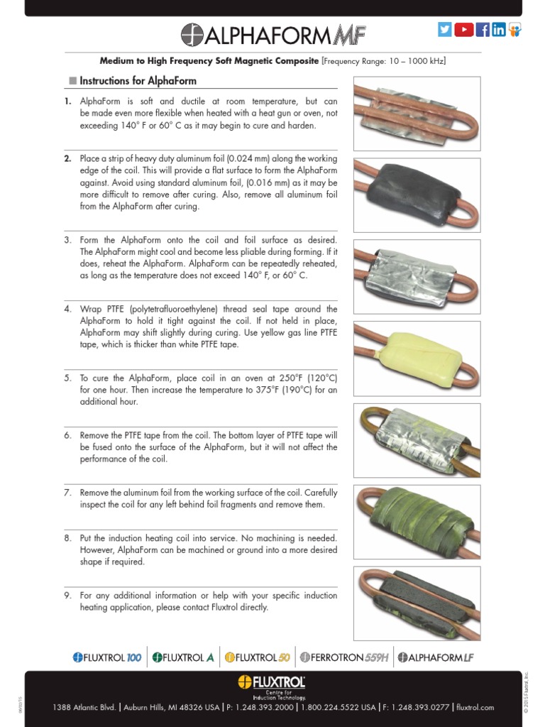 AlphaForm MF Instructions 10 1000khz | PDF | Aluminium Foil | Building ...